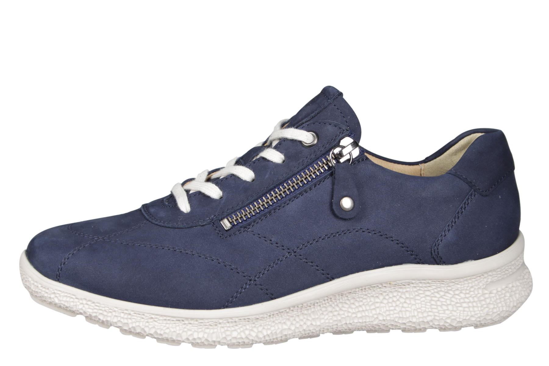 Hartjes 162 1606 99 Rap Blauwe Sneaker Wijdeman Dames Comfortschoenen