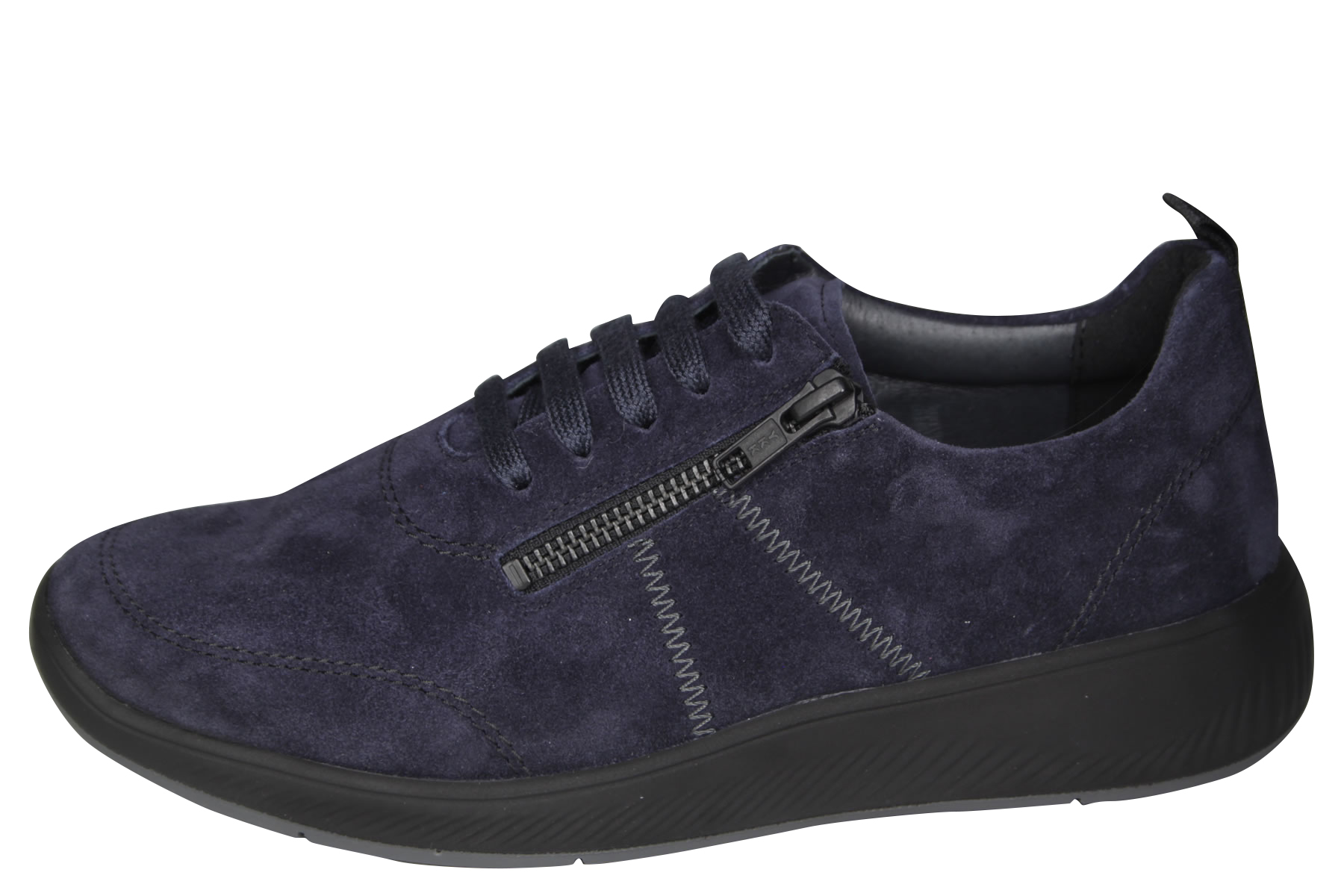 Solidus 56283 Halea Blauwe Sneaker | Wijdeman Dames Comfortschoenen